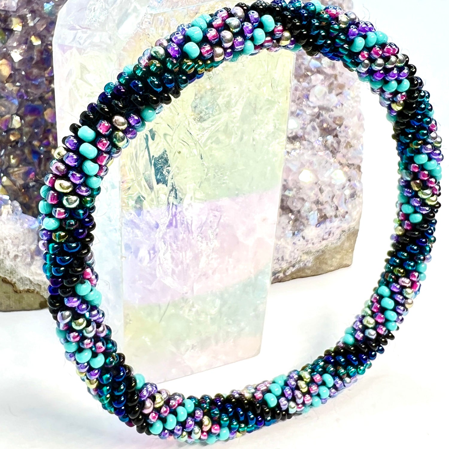 Nepal Glass Beaded Bracelets | Lotus Sky Jewelry