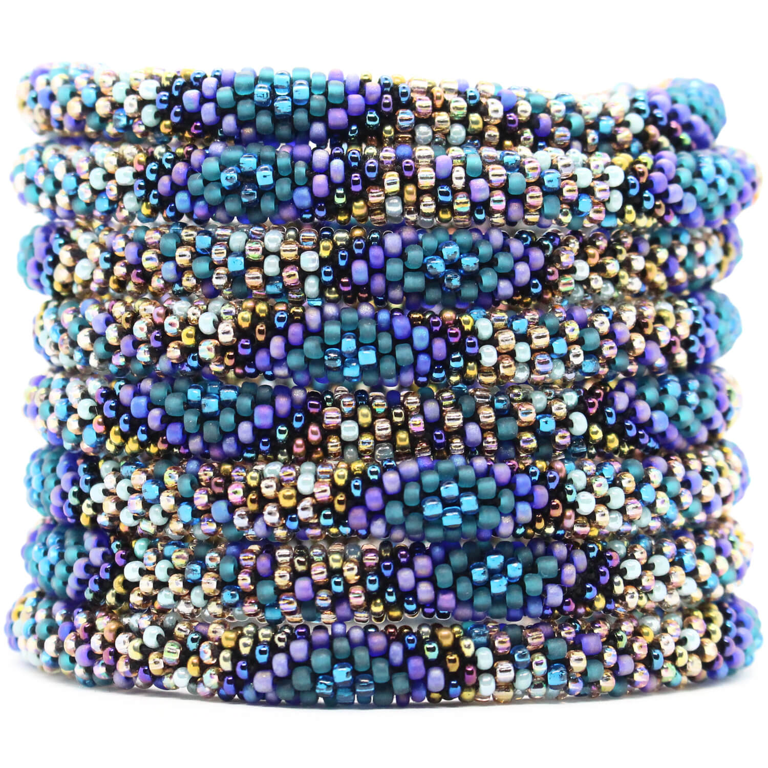 Nepal Glass Beaded Bracelets | Lotus Sky Jewelry