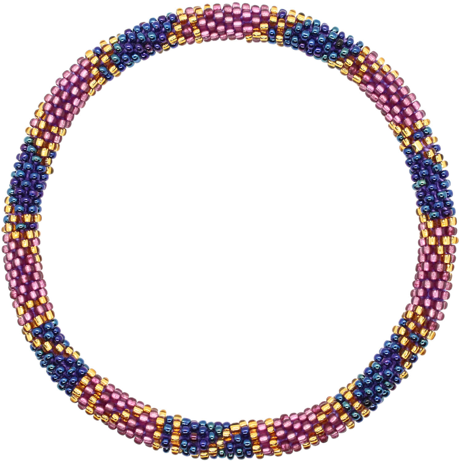 Glass Bead Roll Over Anklets Handmade in Kathmandu, Nepal – LOTUS SKY