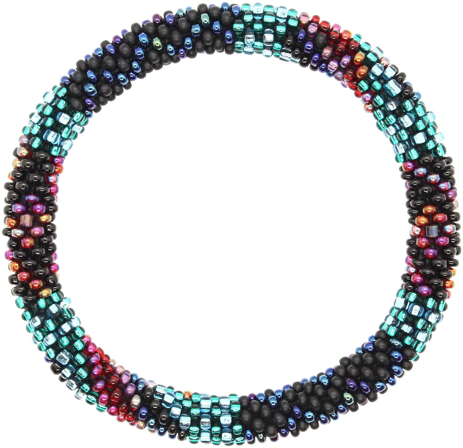 Glass Seed Bead Crocheted Statement Bracelets Handmade in Nepal – LOTUS SKY