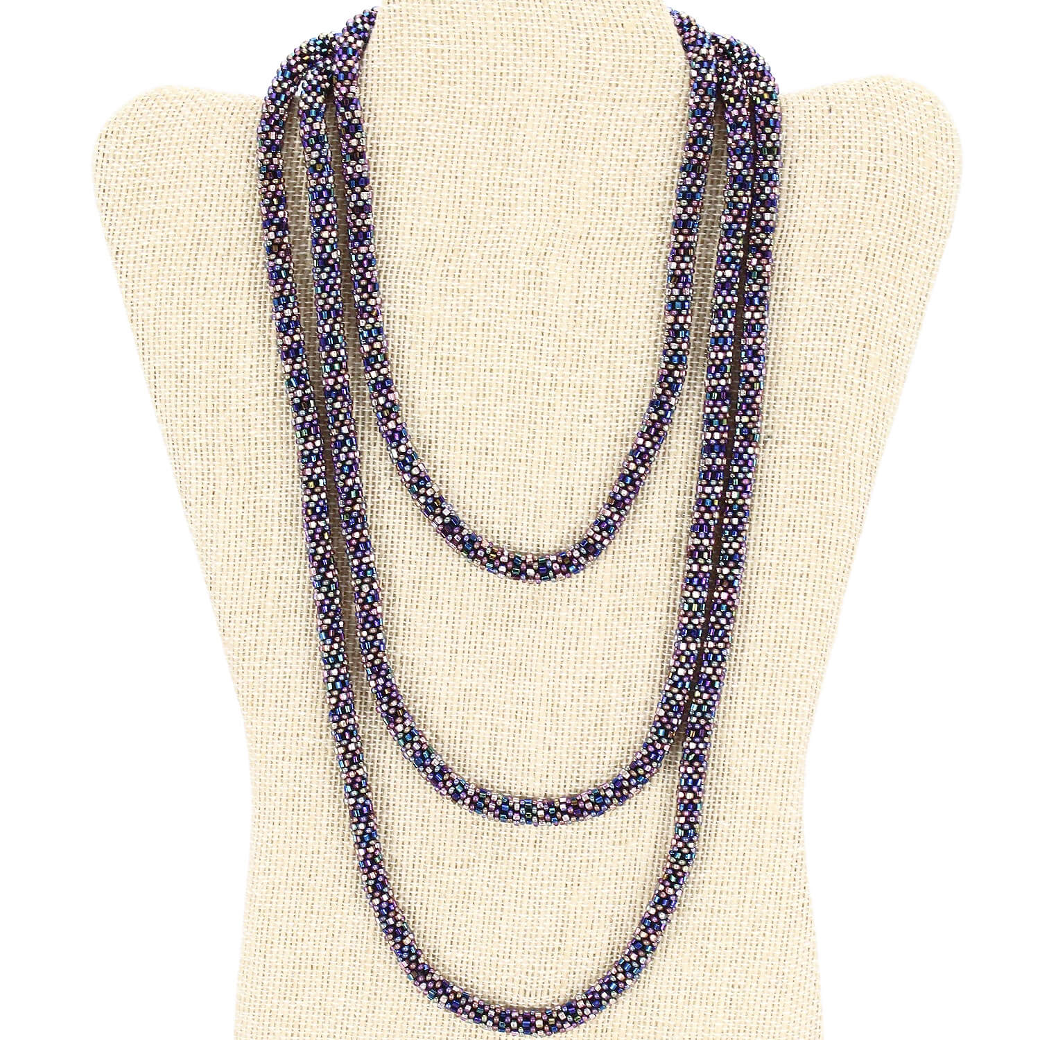 Space Rock 63" Triple-Wrapper Necklace – LOTUS SKY